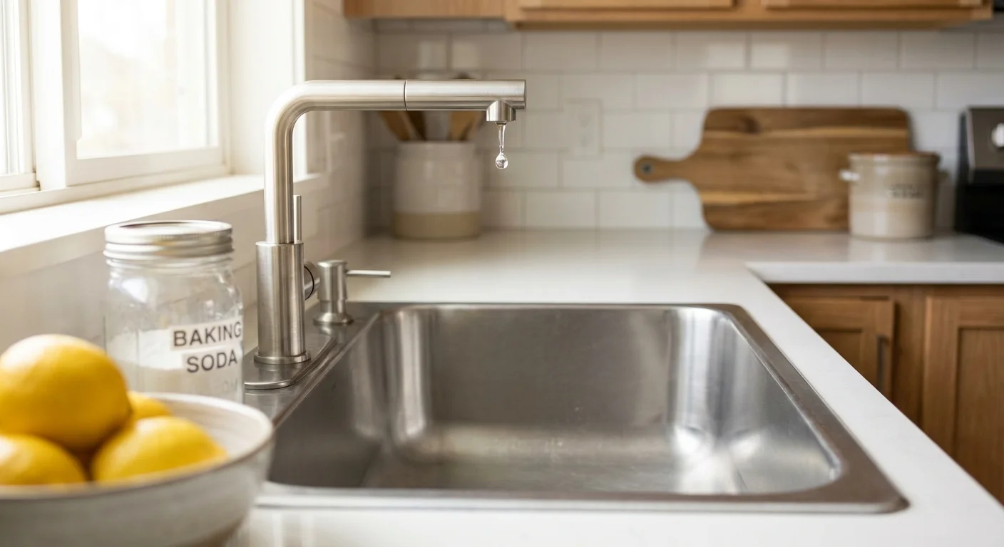 7 DIY Cleaning Mixes for a Sparkling Sink - Wipe and Organize